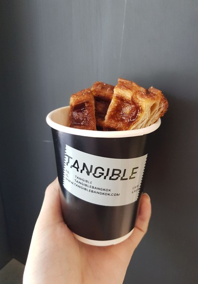 รีวิว TANGIBLE - Croffle กรอบนอกนุ่มในอร่อยดีค่ะ - Wongnai