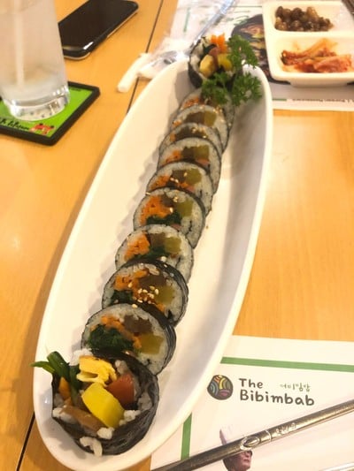 คิมบับ ร้าน The Bibimbab เซ็นทรัล พลาซ่าลาดพร้าว - Wongnai