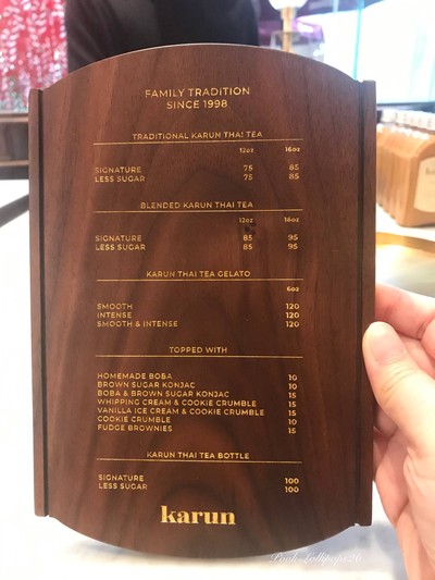 รูป Karun Thai Tea The EmQuartier