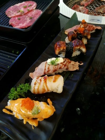 [รีวิว] ร้าน Tenjo Sushi & Yakiniku Premium Buffet Terminal 21 | เมนู ...