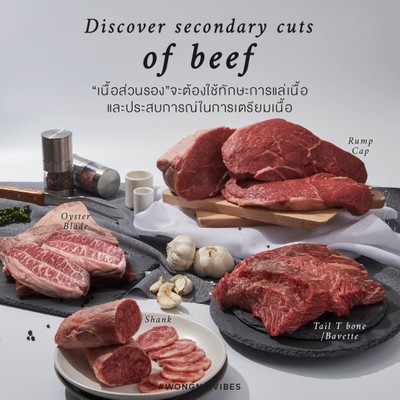 เนื้อวัวส่วนไหน กินแล้วถูกใจที่สุด? เปิดโลกเนื้อที่ Beef Lover ต้องรู้