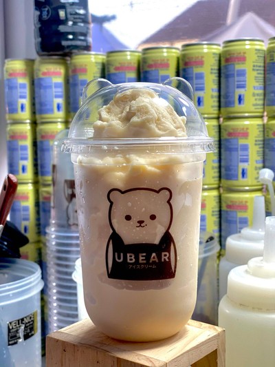 รูป UBEAR-นมหมีปั่นเนื้อไอติม (สาขา ตลาดนัดปากซอยหทัยราษฎร์)