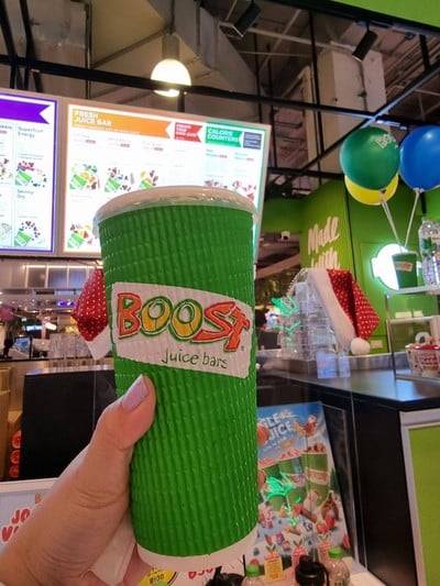 [รีวิว] ร้าน Boost Juice Bars เดอะมอลล์ งามวงศ์วาน | เมนูแนะนำ รูปภาพ ราคา - Wongnai