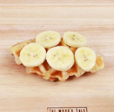 สูตร Low-fat Peanut Butter Banana Croffle พร้อมวิธีทำโดย KWanrat ...