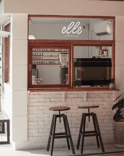 รีวิว ELLE COFFEE BAR - Elle Coffee Bar ร้านกาแฟเล็กๆตั้งอยู่ในตลาดนิคม ...