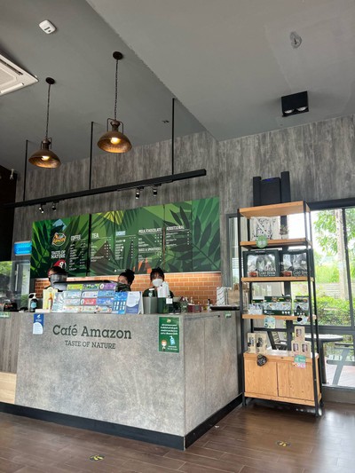 รีวิว Café Amazon - DD184 ปตท. หจก.อัศวราชบุรี - Cafe Amazon