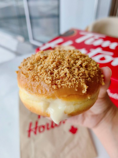 Maple Yuzu Donut ร้าน Tim Hortons สามย่าน มิตรทาวน์