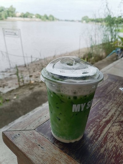 Green Tea ร้าน My space coffee&river