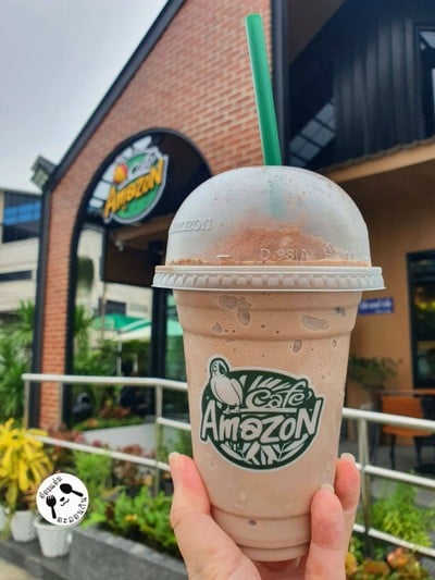 Chocolate Malt Frappe ร้าน Café Amazon - SD4404 ตรงข้ามโฮมโปรกัลปพฤกษ์