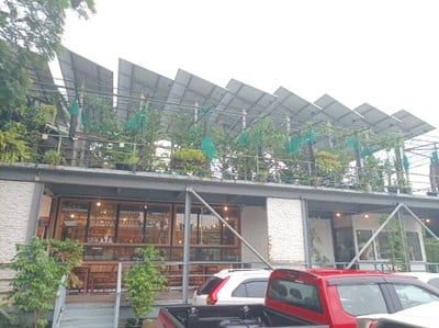 รูป Solar Cafe ม.ธรรมศาสตร์