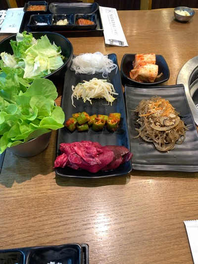 เครื่องเคียง และน้ำจิ้ม ร้าน Sookdal Premium Korean BBQ Thailand - Wongnai