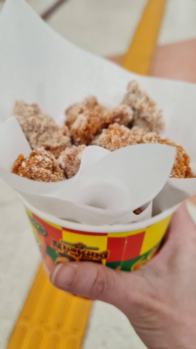 รีวิว Potato Corner สนามบินเชียงใหม่ - Chicken pop sour cream