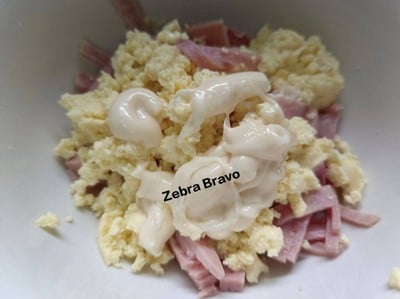 สูตร Ham and 4 Cheese Pie พร้อมวิธีทำโดย Zebra Bravo