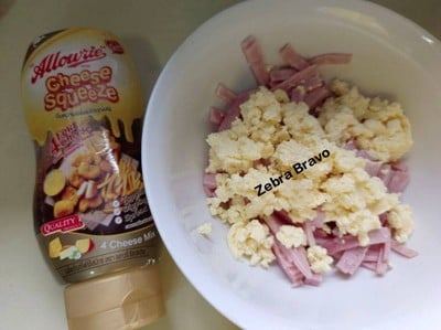 สูตร Ham and 4 Cheese Pie พร้อมวิธีทำโดย Zebra Bravo