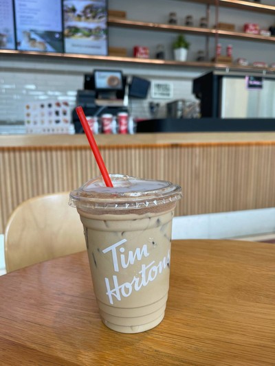 รูป Tim Hortons สามย่าน มิตรทาวน์