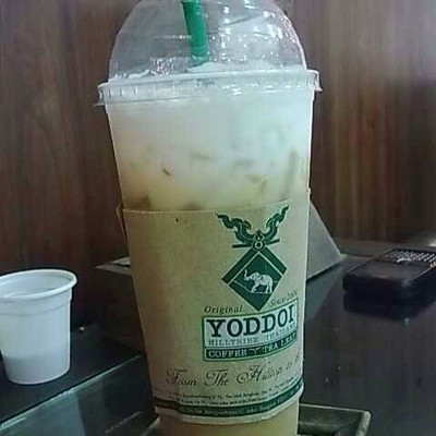 เมนูของร้านอาหาร YODDOI COFFEE & TEA The mall บางกะปิ