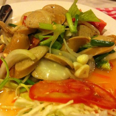 เมนูของร้านอาหาร ลีลาวดี