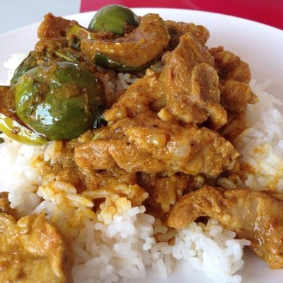 เมนูของร้านอาหาร ป. ปักษ์ใต้