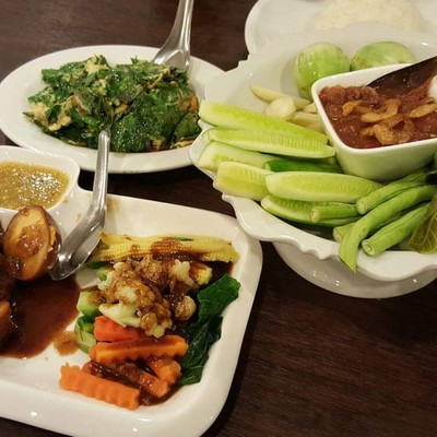 เมนูของร้านอาหาร เรือนแม่หลุยส์ บิ๊กซี รัชดา