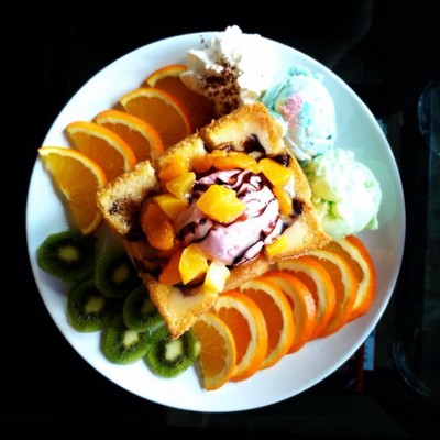 เมนูของร้านอาหาร ฮักฝาง