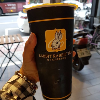 เมนูของร้านอาหาร Rabbit Rabbit Tea