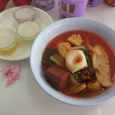 เมนูของร้านอาหาร ร้านเจ๊หงษ์