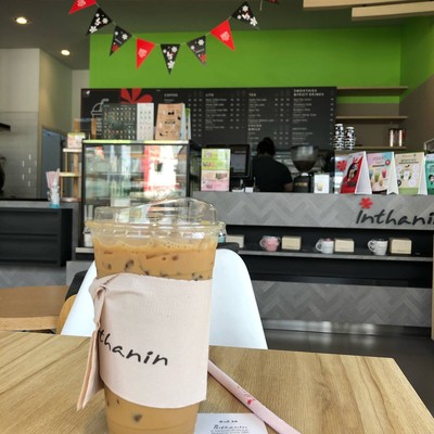 รีวิว Inthanin Coffee ปั๊มบางจาก ทางหลวง 36 ระยอง - กาแฟ intanin สัก ...