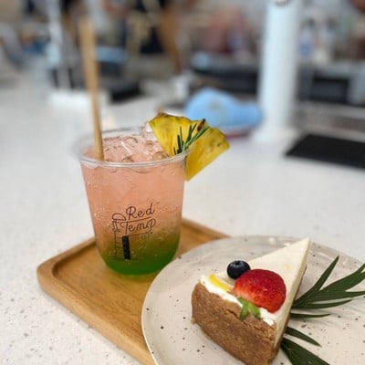 รีวิว Red Temp Coffee - 👉แนะนำ!! คาเฟ่น่านั่ง บรรยากาศสุดชิล ริมทะเลบาง ...