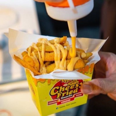 เมนูของร้านอาหาร 🍟Cheesy fried snacks ⭐️ชีสซี่ฟรายสแนค เฟรนช์ฟรายส์ ไก่ ...
