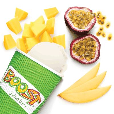 เมนูของร้านอาหาร Boost Juice Bars Siam Paragon