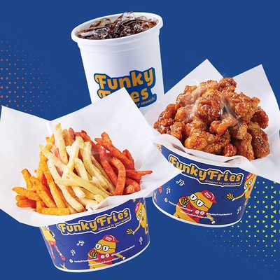 รีวิว Funky Fries เดอะมอลล์ไลฟ์สโตร์ บางแค - Funky fries & Chicken Bombs