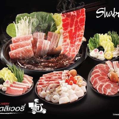 รีวิว Shabushi เอสพลานาด รัชดาภิเษก - ‘ชาบูสายพาน Regular Buffet 399 ...