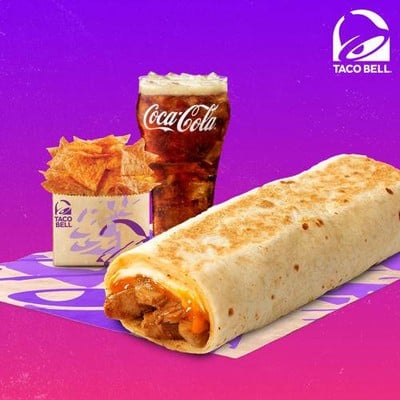 เมนูของร้านอาหาร Taco Bell Icon Siam