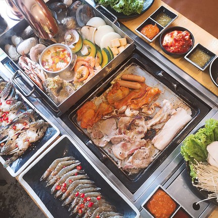 ร้าน Shell We Meat- All You Can Eat Korean food อาหารเกาหลี ปูดองซีอิ๊ว ...