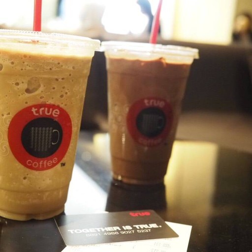 รวมร้านสาขาของ True Coffee (ทรู คอฟฟี่) - ร้านกาแฟ/ชา