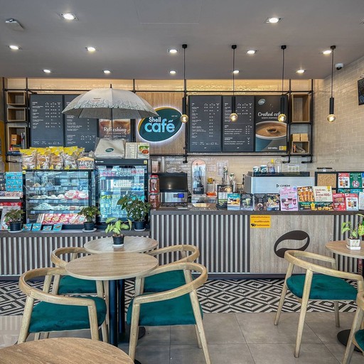 รวมร้านสาขาของ Shell Café (เชลล์ คาเฟ่) - คาเฟ่