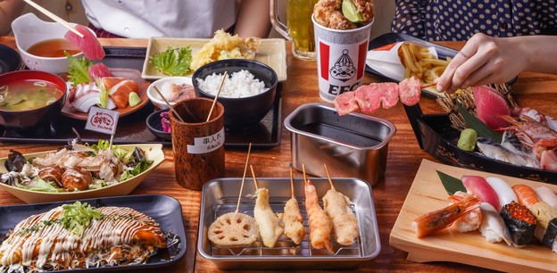 โปรเด็ด ต้มได้ ผัดดี ปิ้งย่างฟิน! Duo Buffet จับคู่อะไรก็ได้ @AKIYOSHI ...