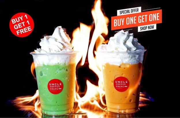 เช็คโปรโมชั่นและส่วนลดพิเศษของร้าน UNCLE COFFEE&CREPE