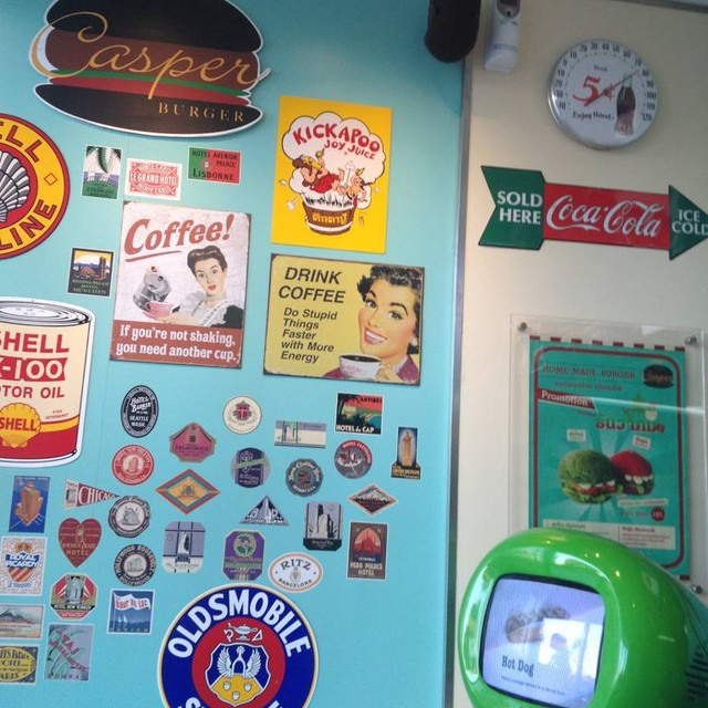 เมนูของร้านอาหาร Casper Burger