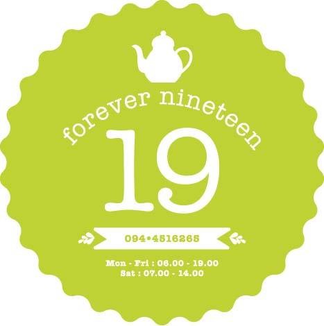 เมนูของร้านอาหาร Forever 19