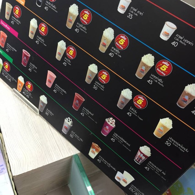 เมนูของร้านอาหาร KUDSAN เคหะระพีพัฒน์