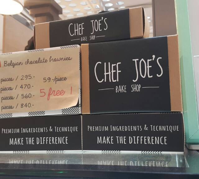 เมนูของร้านอาหาร CHEF JOE'S เซ็นทรัล เวสต์เกต