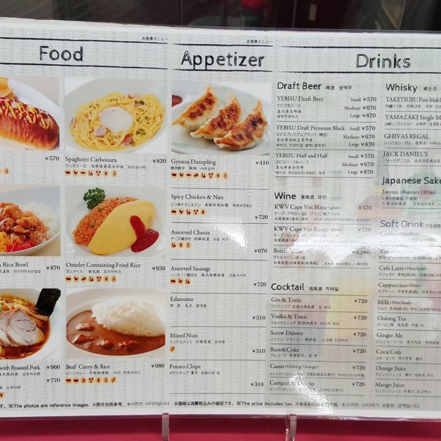 เมนูของร้านอาหาร Avion Cafe&bar - Wongnai