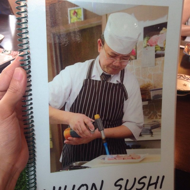 เมนูของร้านอาหาร Nihon Sushi Vanilla moon