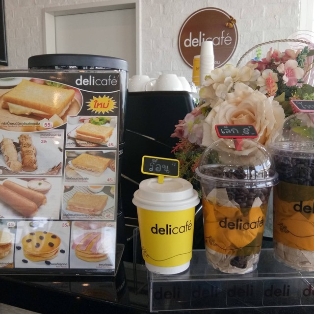 เมนูของร้านอาหาร Deli Cafe Shell เขาหินซ้อน