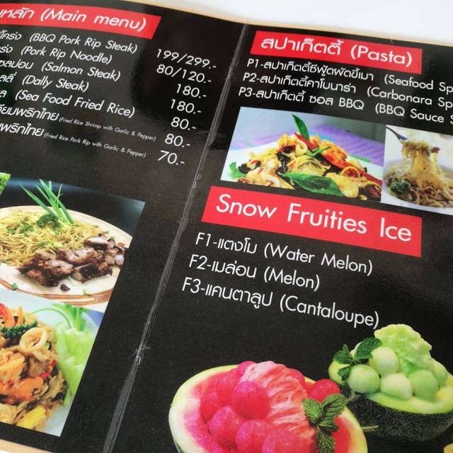 เมนูของร้านอาหาร Patcha Cafe - Wongnai