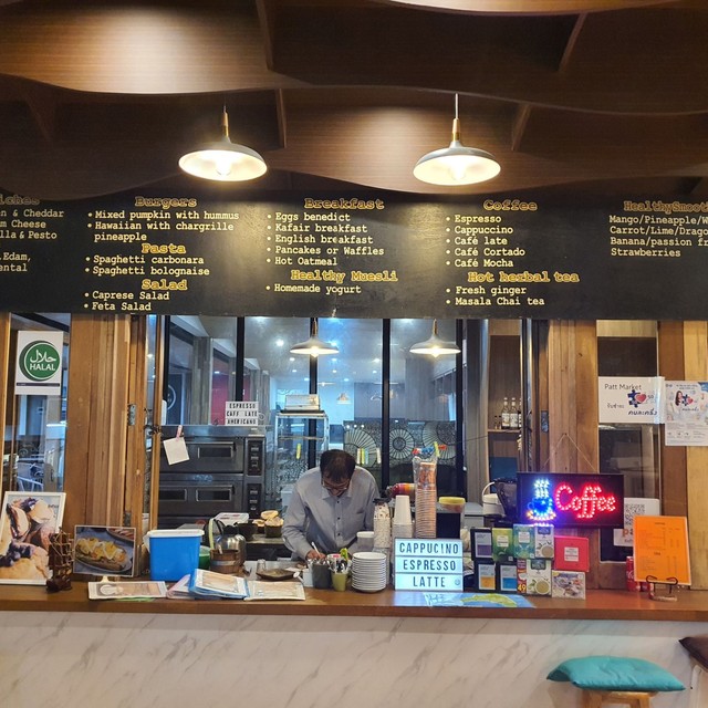 เมนูของร้านอาหาร Kafair Bistro