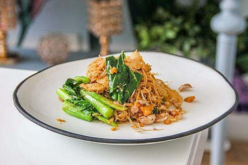 เมนูของร้านอาหาร kapraow