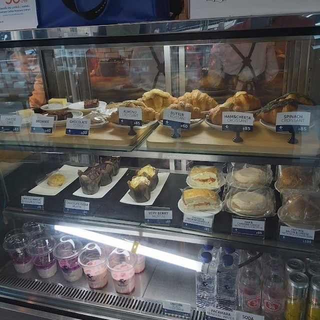 เมนูของร้านอาหาร PACAMARA หอสมุดคณะแพทยศาสตร์ จุฬาลงกรณ์มหาวิทยาลัย