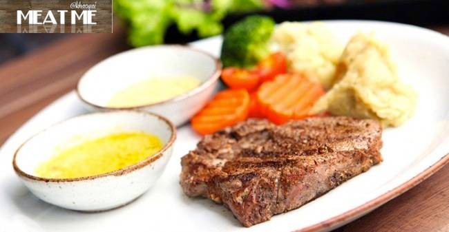 ร้าน meat me steak house and cafe | รีวิวร้านอาหาร